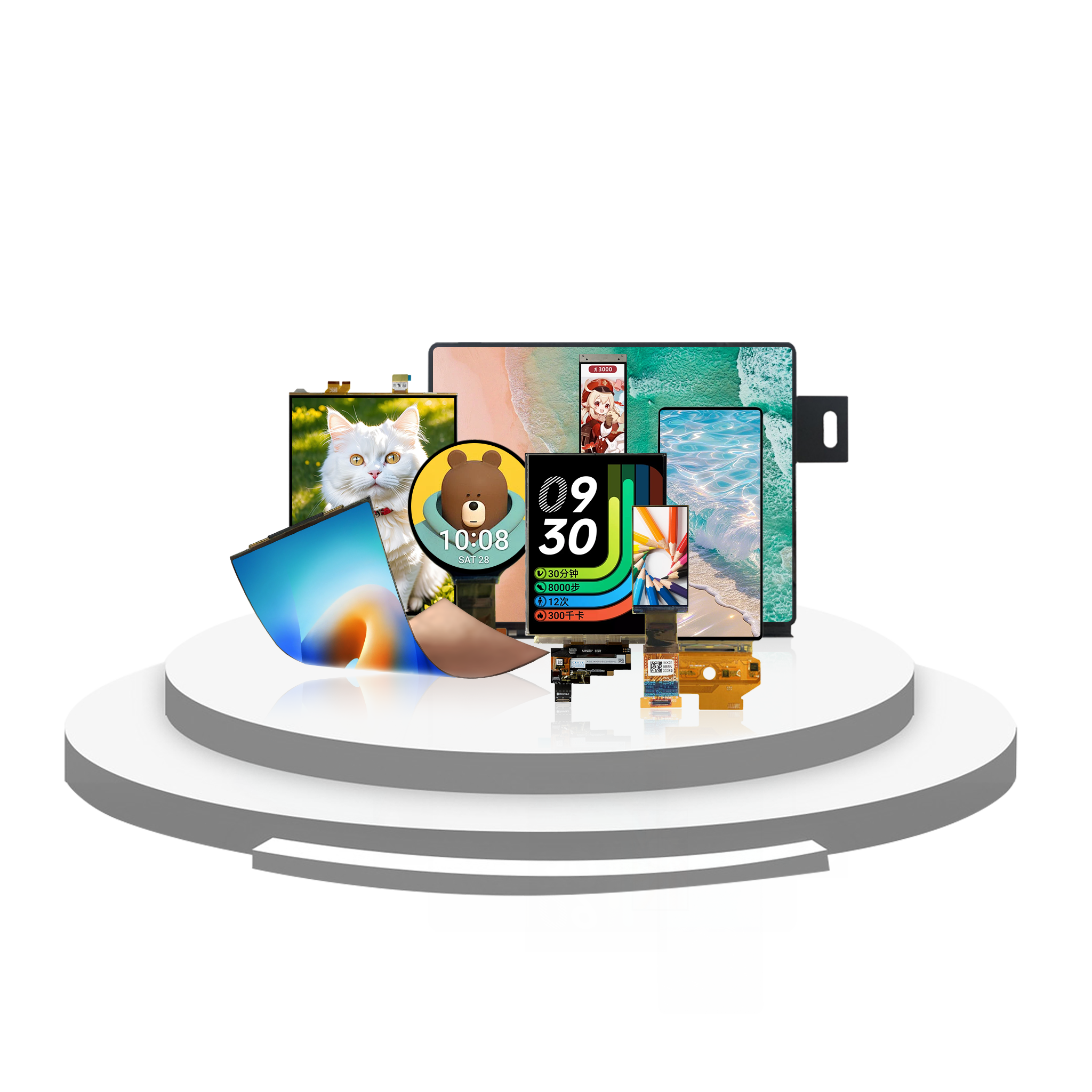 Flexible LCD Display – DXQ LCD Display